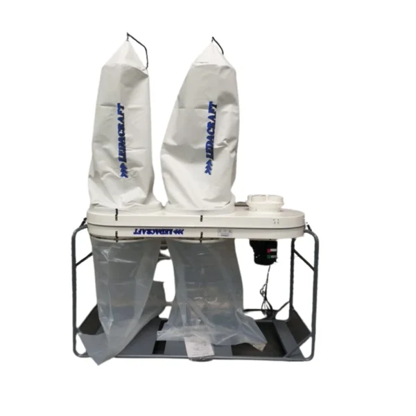 Reliable 5HP Twin Bag Dust Extractor 3 Phase System
